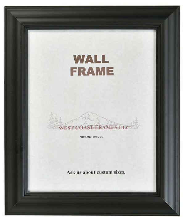911245 Wood Picture Frame Black Traditional – West Coast Picture Frames LLC